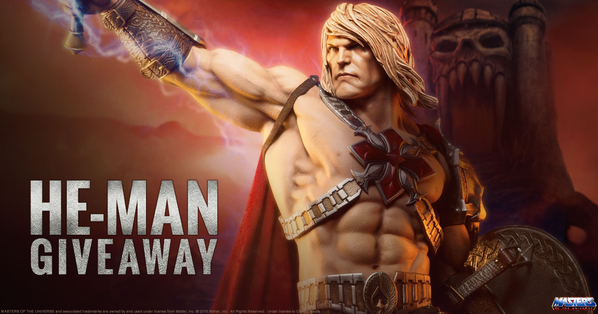 We have the power! Introducing Sideshow’s He-Man Statue from Masters of ...