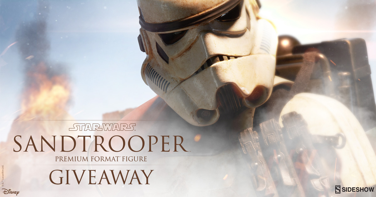 Sideshow presents the Sandtrooper Premium Format Figure