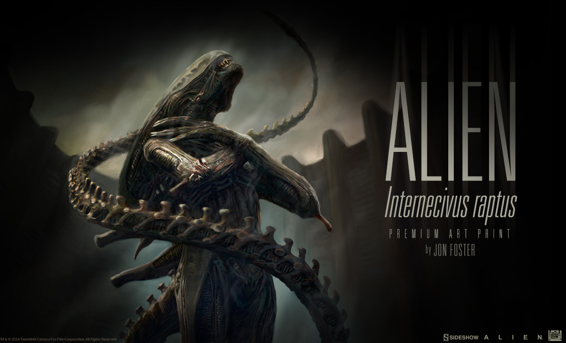 Alien: Internecivus raptus Premium Art Print | Sideshow Collectibles