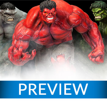 Hulk Trio Preview | Sideshow Collectibles