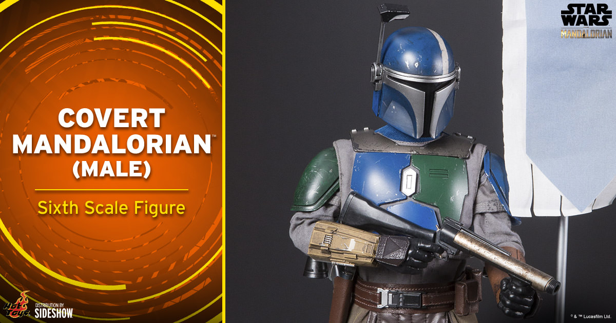 Covert Mandalorian (Male) Sixth Scale Figure by Hot Toys | Sideshow ...