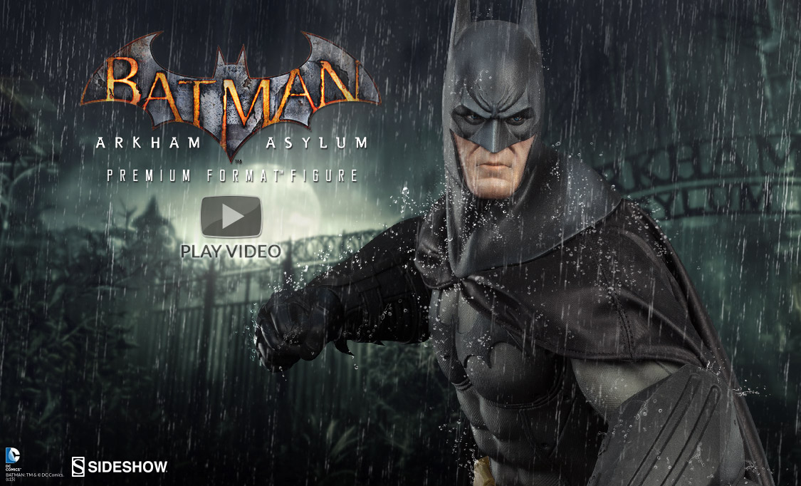 Batman Arkham Asylum Premium Format Figure | Sideshow Collectibles