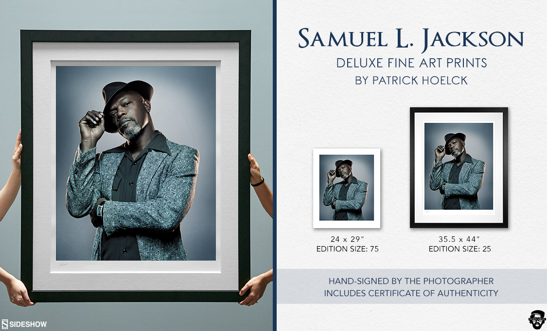 Patrick Hoelck Samuel L. Jackson Deluxe Fine Art Print | Sideshow ...