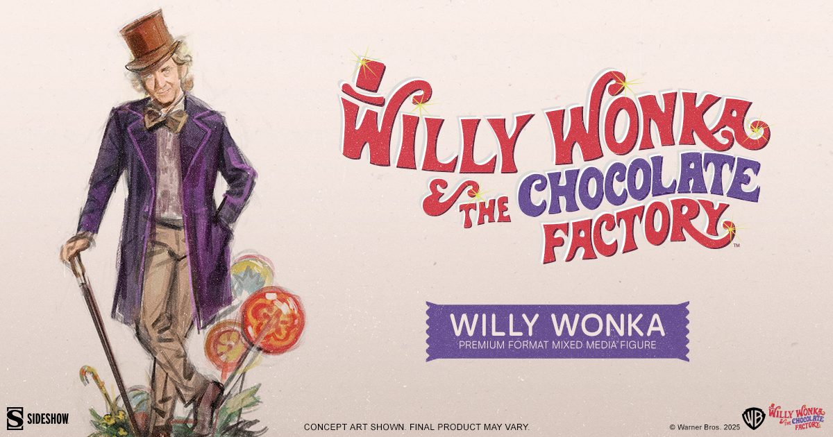 Willy Wonka Premium Format Mixed Media™ Figure | Sideshow Collectibles