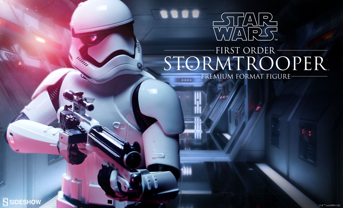 First Order Stormtrooper Premium Format Figure | Sideshow Collectibles