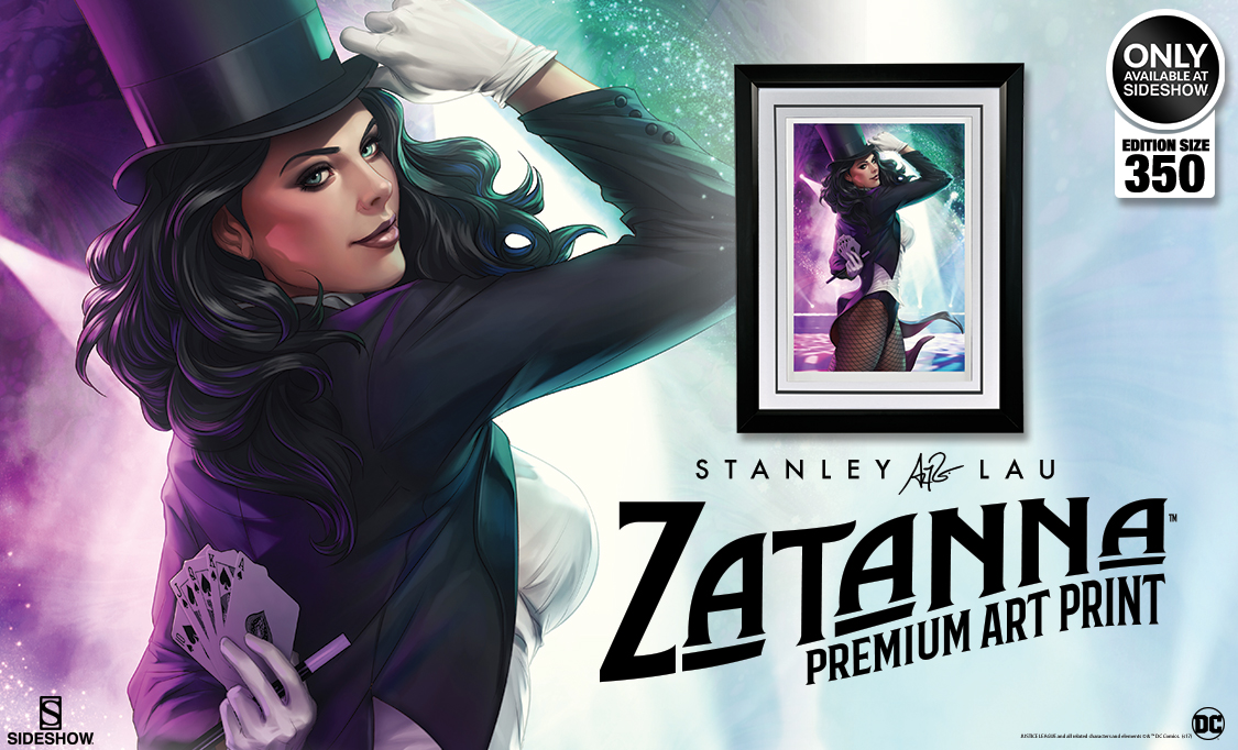Zatanna Premium Art Print | Sideshow Collectibles