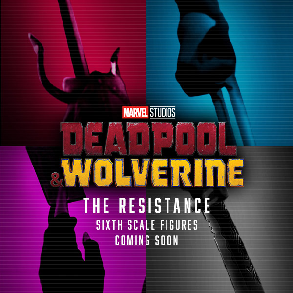 Deadpool & Wolverine The Resistance Sixth Scale Figures from Hot Toys ...
