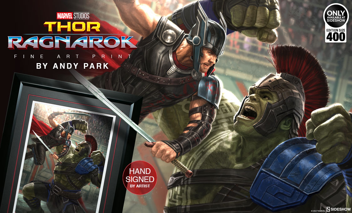 Thor: Ragnarok Fine Art Print | Sideshow Collectibles
