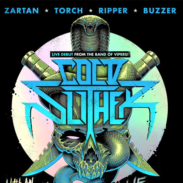 Cold Slither Swampfire Variant Screenprint by artist Luke Preece ...