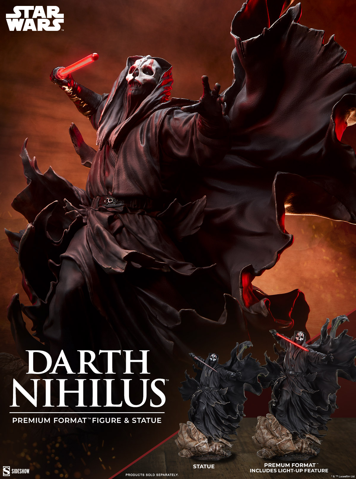 Darth Nihilus™ Premium Format™ Figure and Statue | Sideshow Collectibles