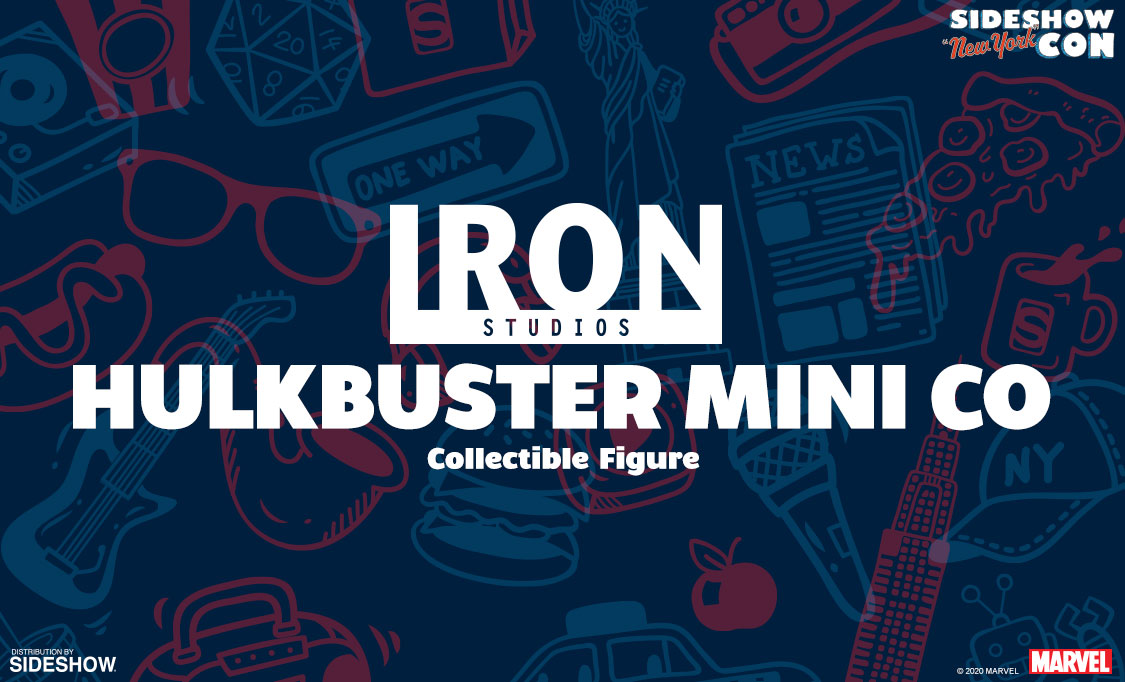 Hulkbuster Mini Co Collectible Figure - Iron Studios | Sideshow ...
