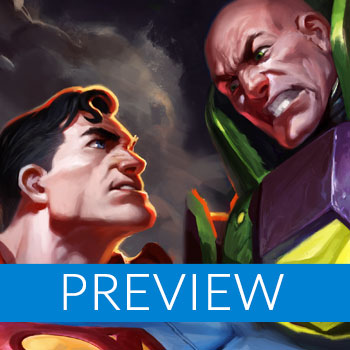 Superman vs Lex Luthor Premium Art Print | Sideshow Collectibles