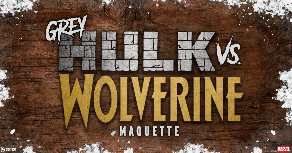 Grey Hulk vs Wolverine Maquette - Statue Forum