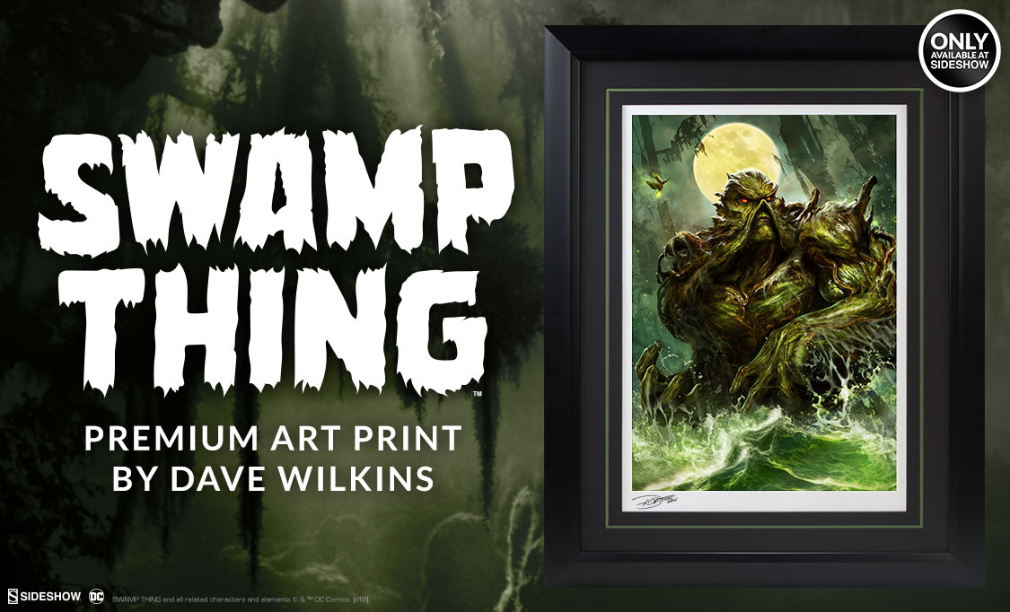 Swamp Thing Premium Art Print | Sideshow Collectibles